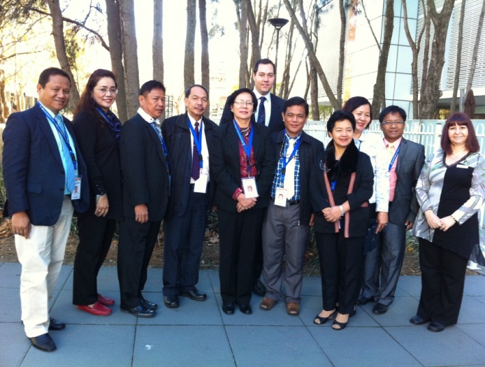 Philippines tertiary education delegation